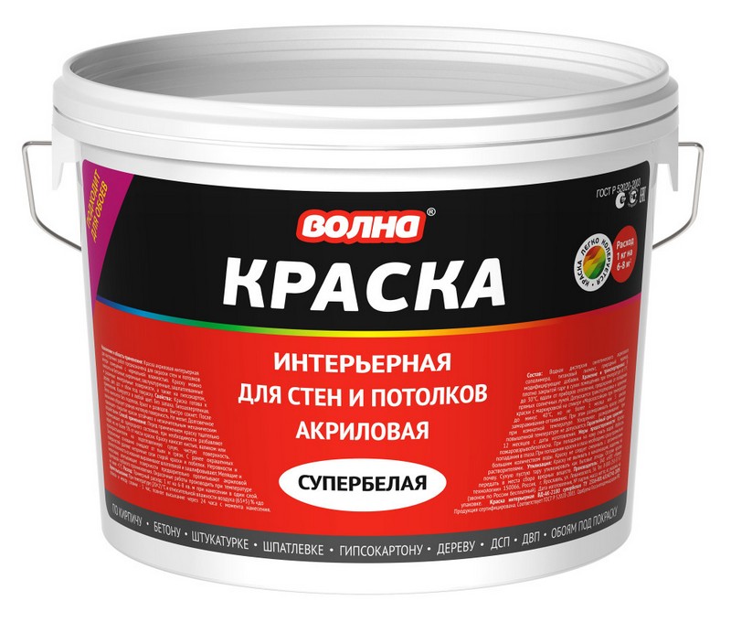 Акриловая краска на водной основе для дерева